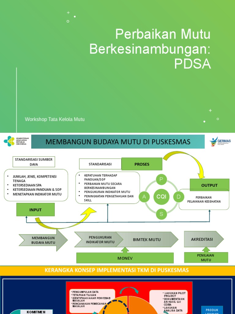 Peningkatan Mutu di Puskesmas dengan PDSA | PDF