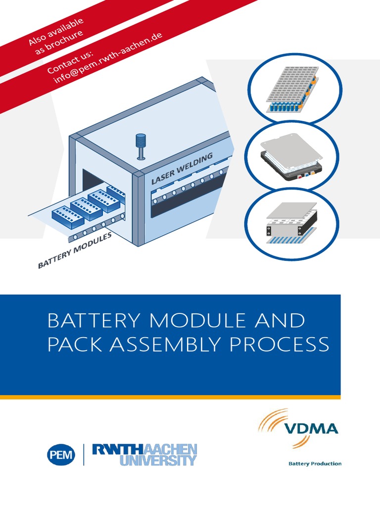 Battery Module and Pack Assembly Process | PDF | Welding | Construction