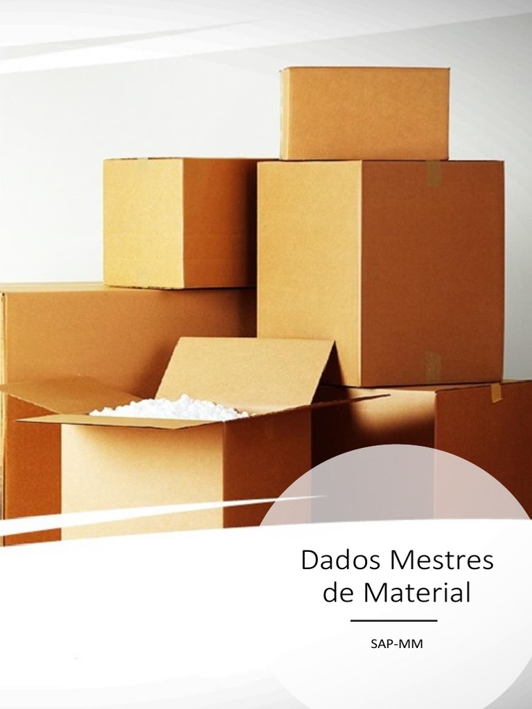 (PDF) - O Que São Dados Mestre de Material | PDF