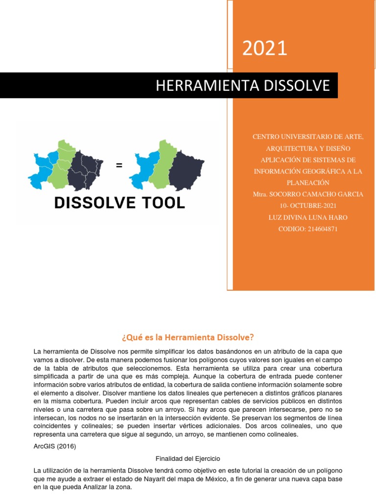Herramienta Dissolve Qgis | PDF | Informática
