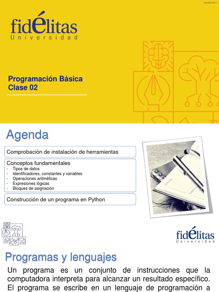 SC-115 Clase 02 - Python | PDF