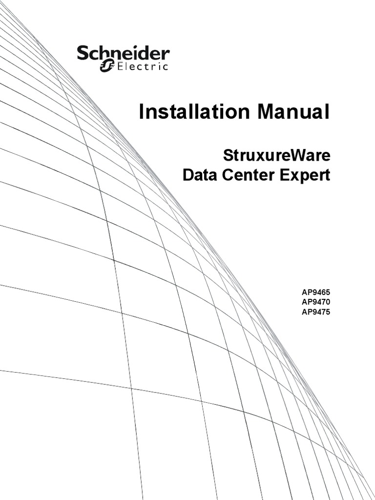 Installation Manual: Struxureware Data Center Expert | PDF | Computer Network | Ip Address