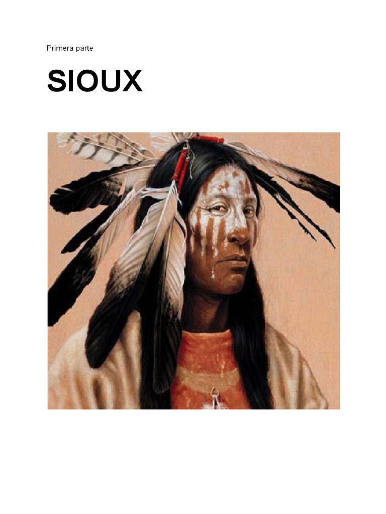 Cultura y vida de los Sioux | PDF | siux