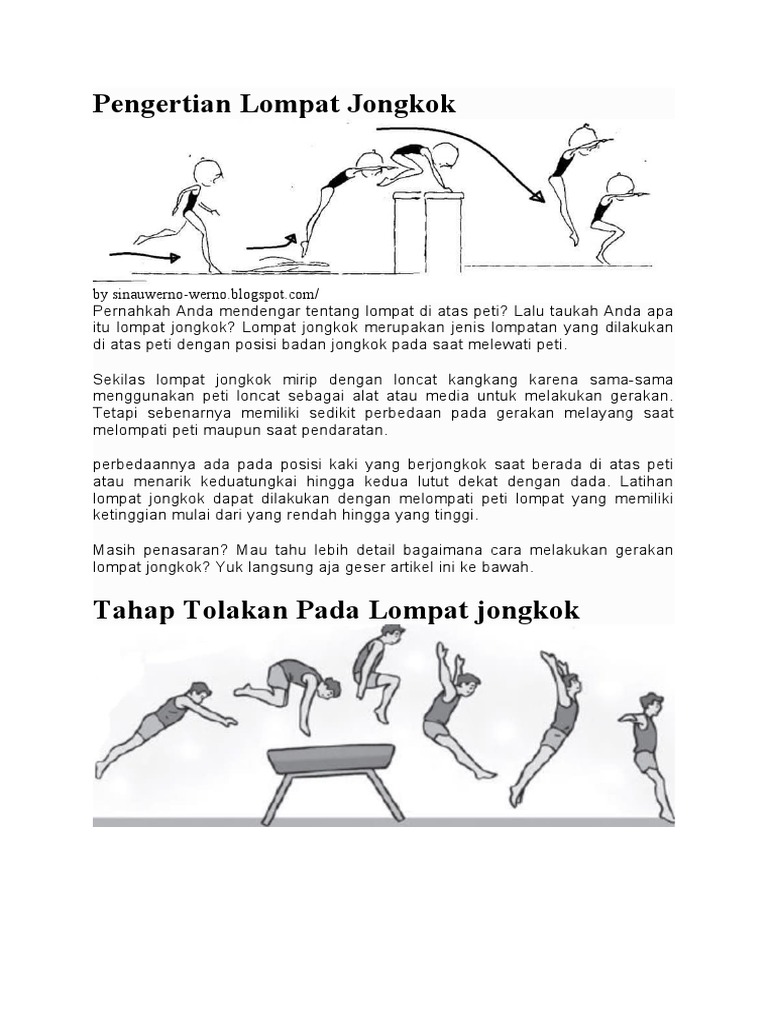 Lompat Jongkok | PDF | Seni & Disiplin Bahasa | Pengembangan Diri