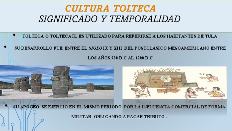 Cultura Tolteca Significado y Temporalidad | PDF