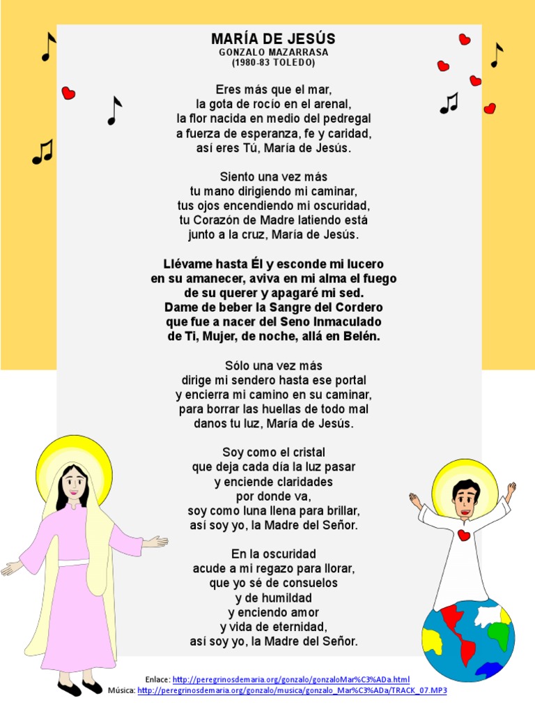 Canto Maria de Jesus LETRA | PDF