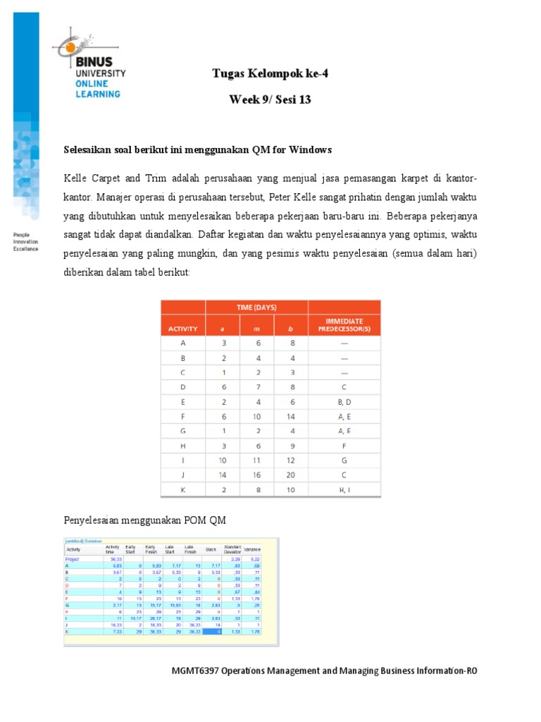 Tugas Kelompok Ke-4 Week9 | PDF