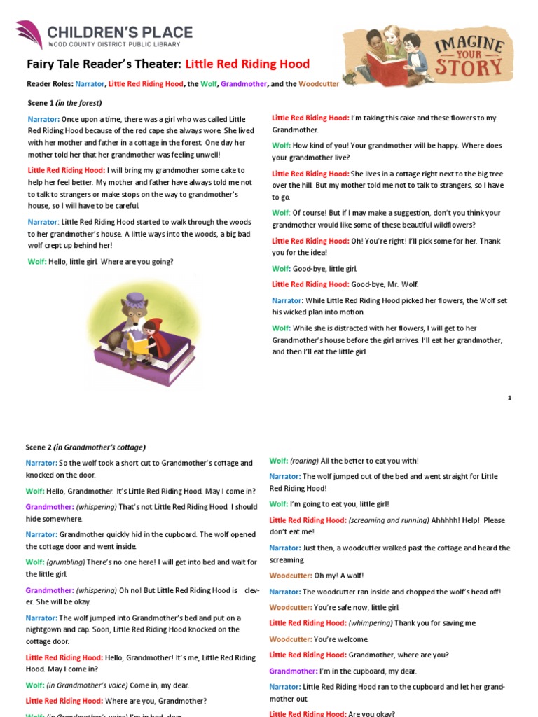 Little Red Riding Hood Readers Theater | PDF | Little Red Riding Hood