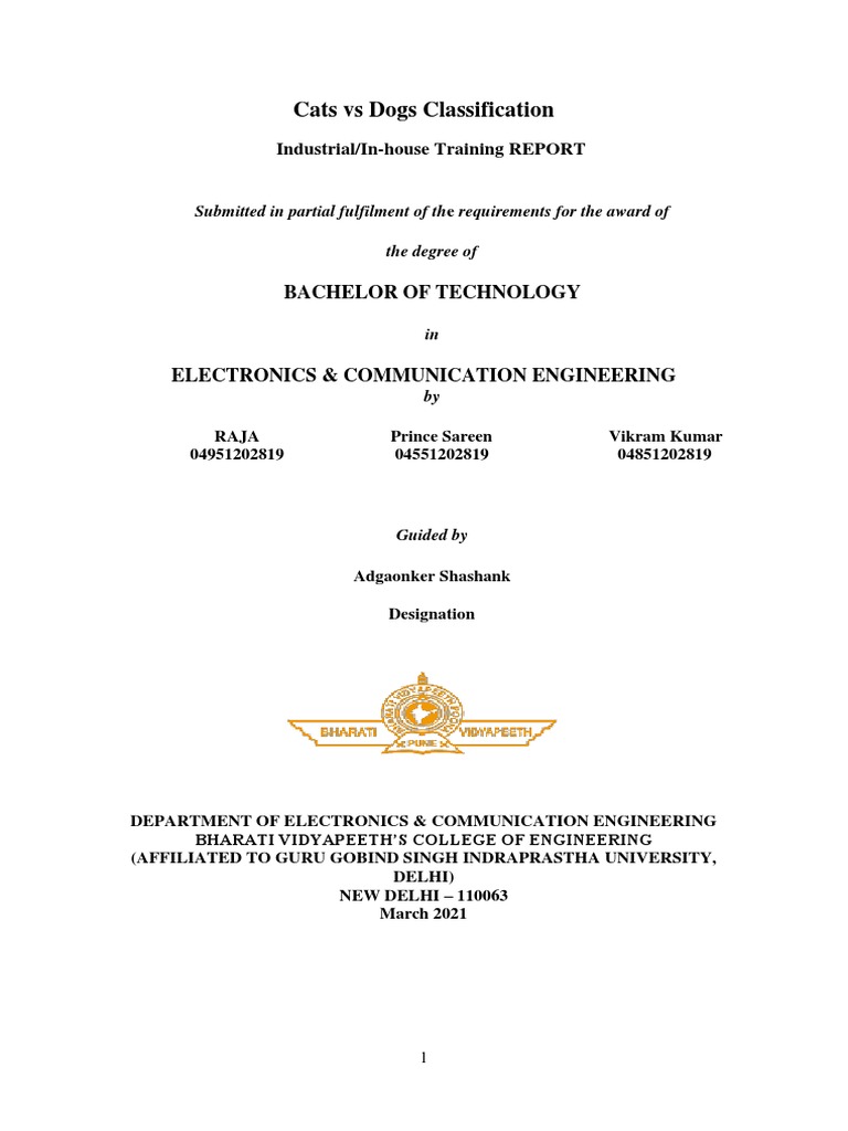Cat Vs Dog Classification Using Python | PDF | Deep Learning | Machine ...