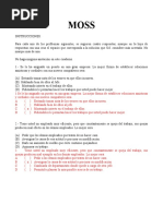 Test+moss Completo | PDF | Cuestionario
