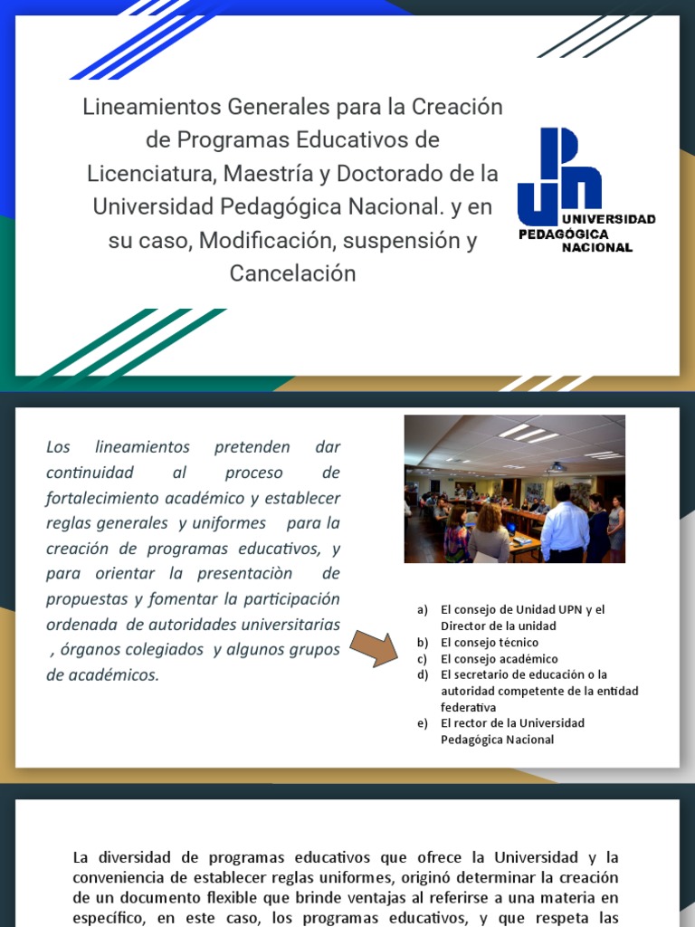 Lineamientos Generales para La Creación de Programas Educativos de ... Lineamientos Generales para La Creación de Programas Educativos de ...