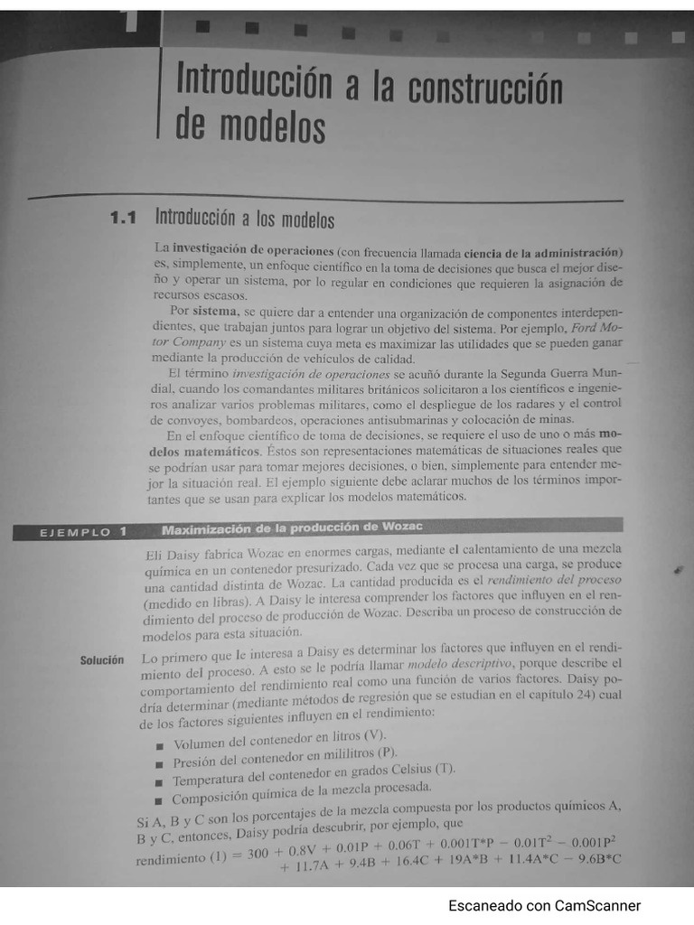 Introducción A La Construcción de Modelos | PDF