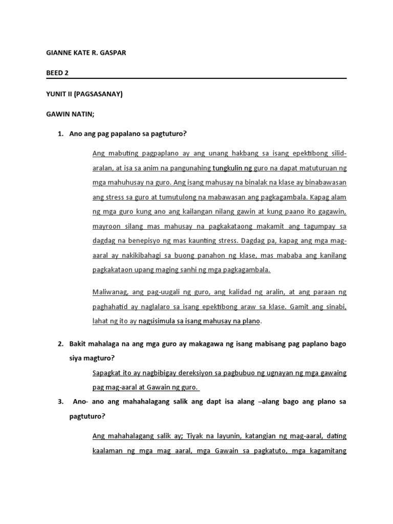 Fil 101 Midterm | PDF