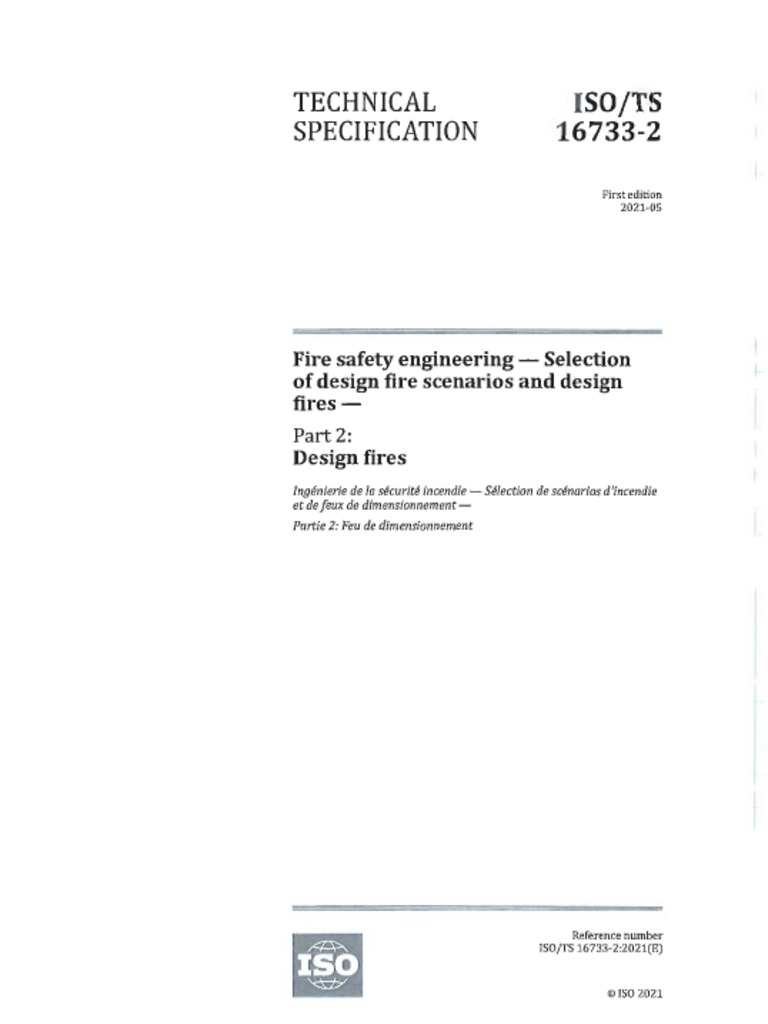 Iso TS 16733-2 | PDF | Fires | Combustion