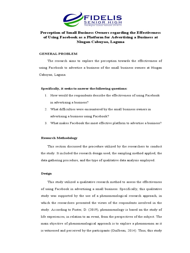 SOP Method | PDF | Qualitative Research | Sampling (Statistics)