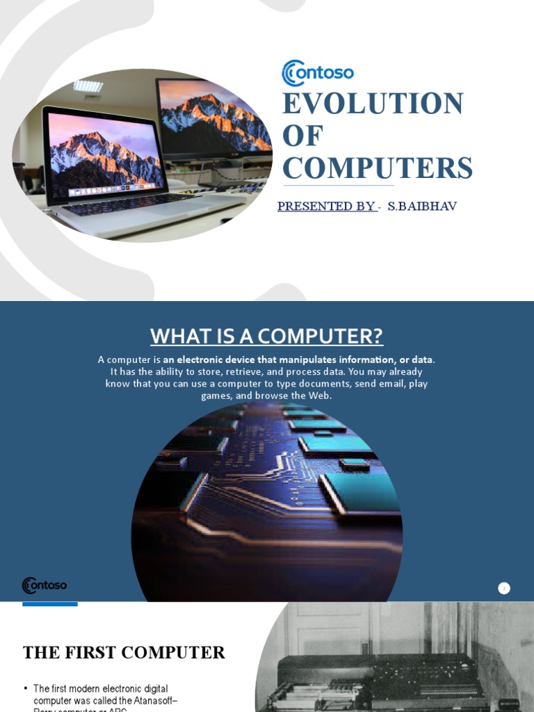 Evolution of Computers | PDF | Art | Computers