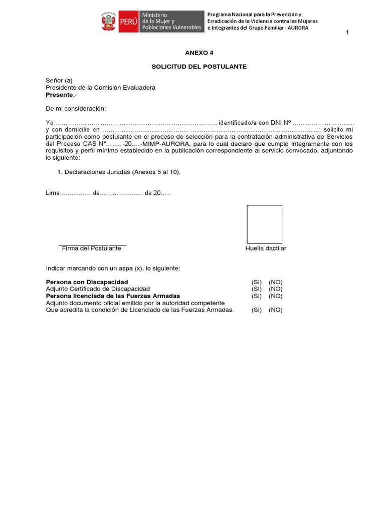 anexoDJ Aurora | PDF | La violencia contra las mujeres | Declaración jurada