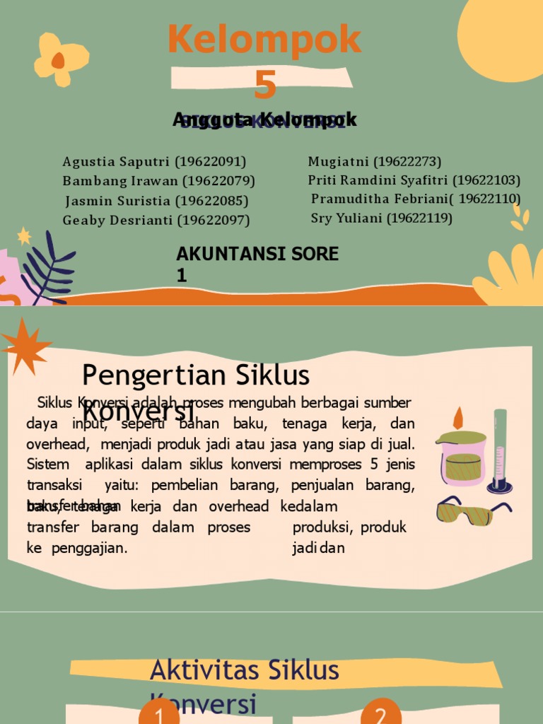 Siklus Konversi dan Sistem Produksi | PDF