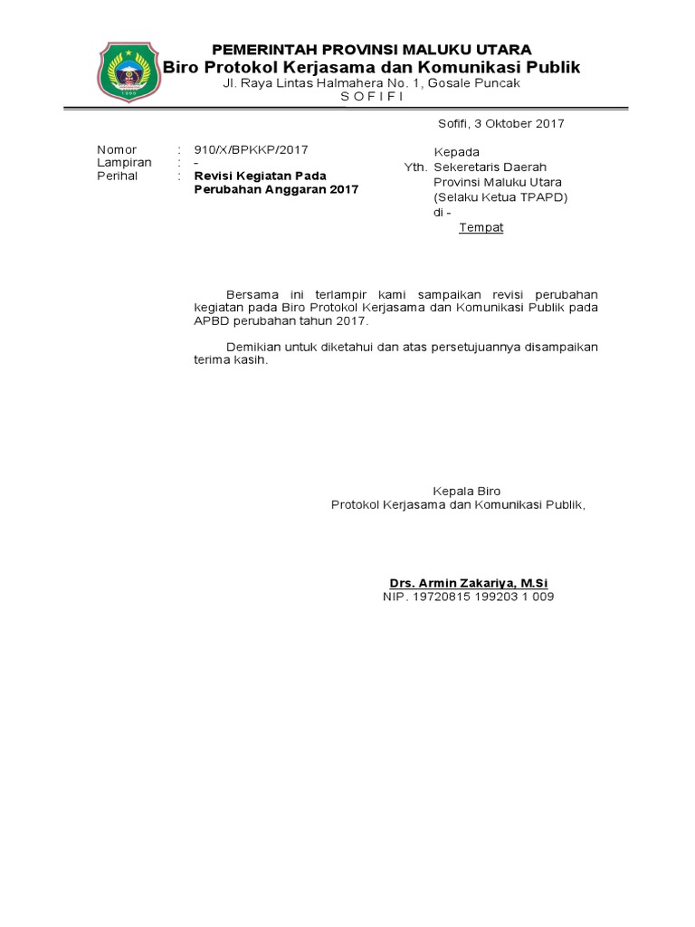 Surat Permohonan Izin Pemasangan Iklan Di KSOP | PDF | Bisnis