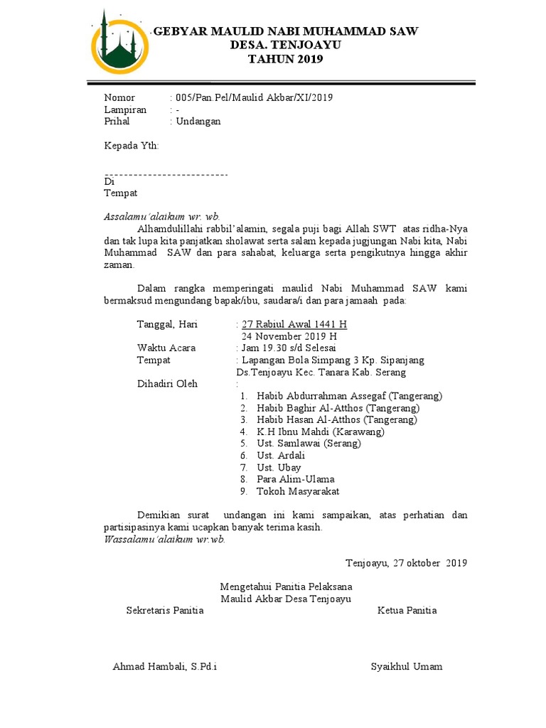 Proposal Gebyar | PDF