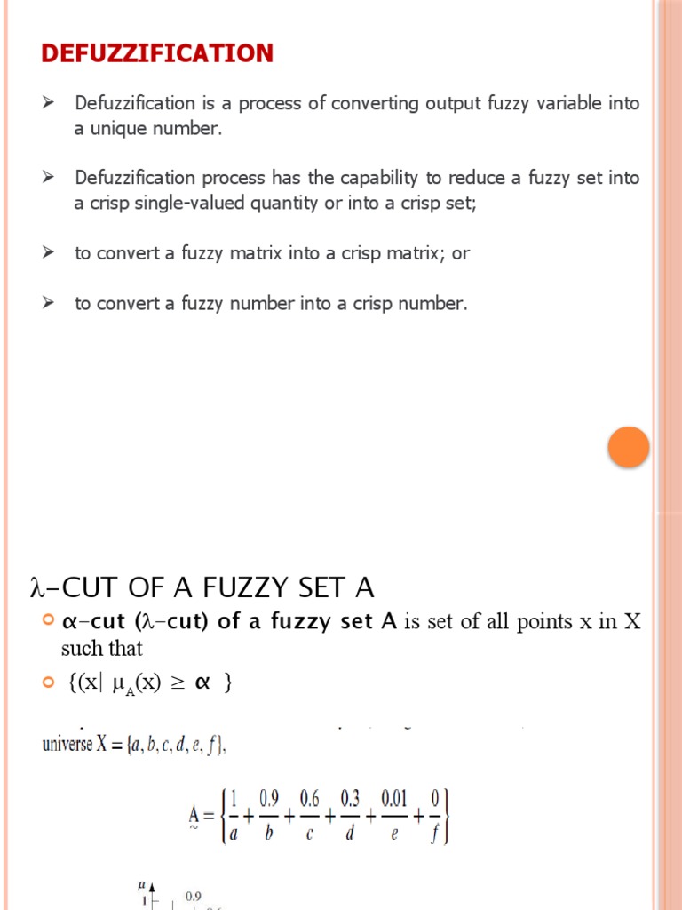 Lecture 4 - Defuzzification | PDF | Fuzzy Logic | Area