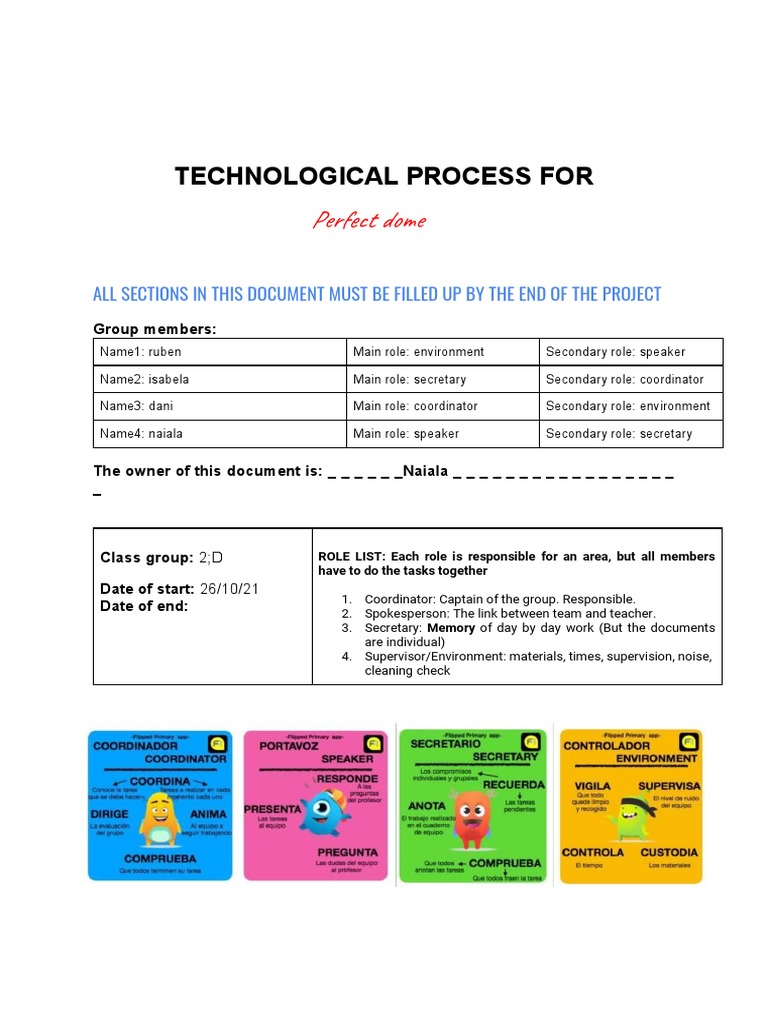 Technological Process for Dome Project | PDF | Technical Drawing ...