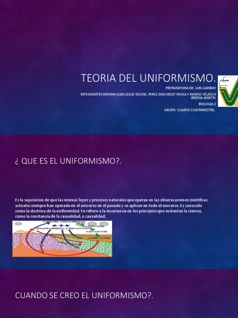 Teoria Del Uniformismo | PDF | Filosofía