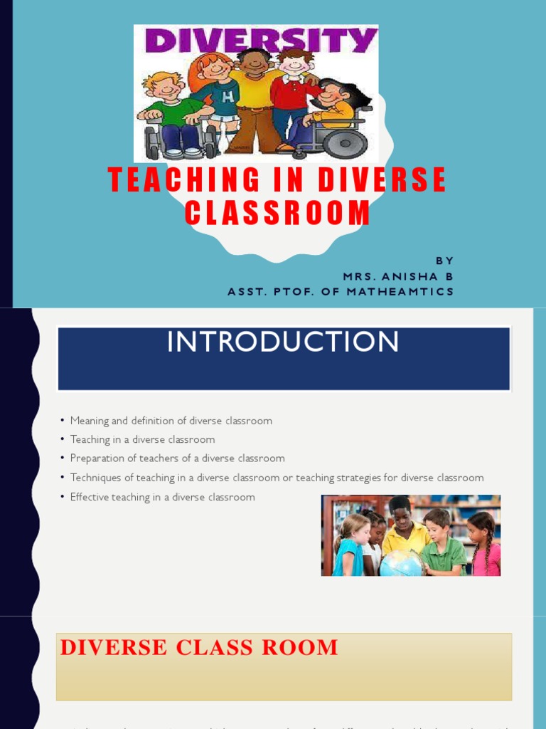Teaching in Diverse Classroom | PDF | Teachers | Classroom