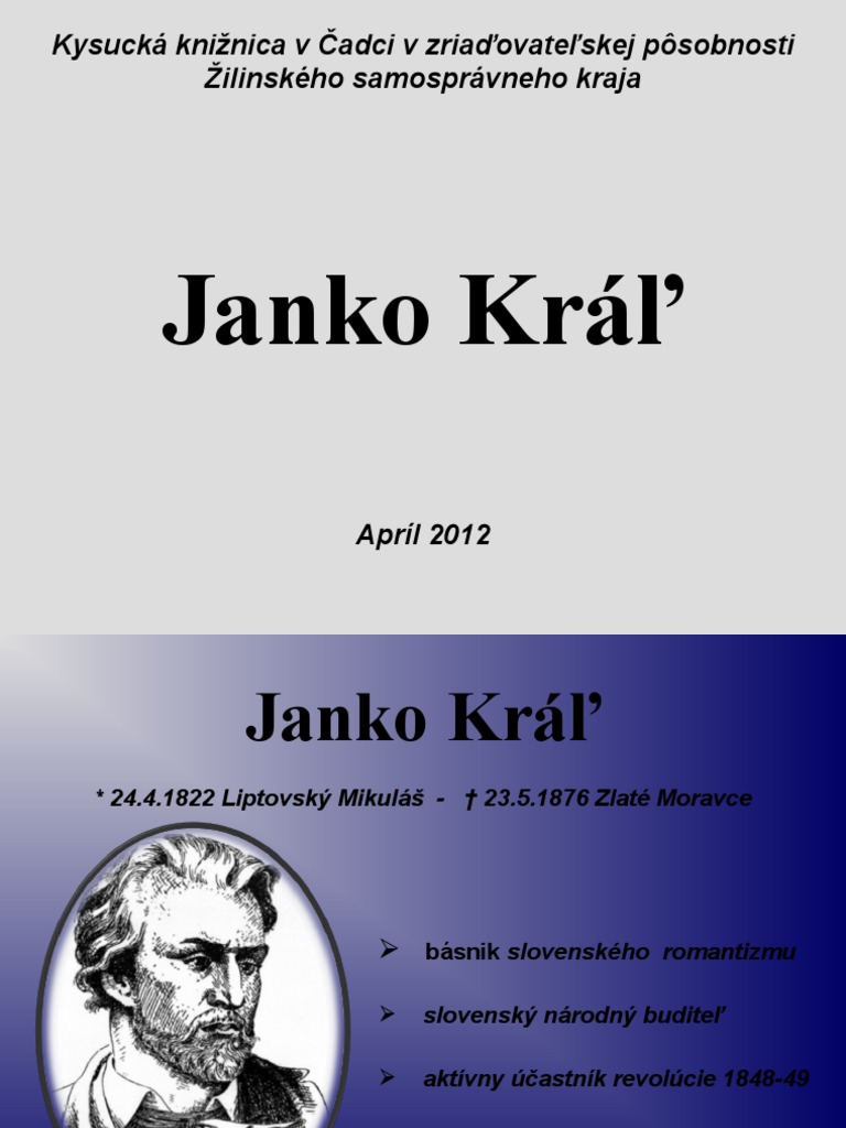 Janko Kral | PDF
