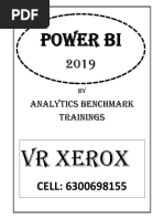 Power BI Guide | PDF | Business Intelligence | Microsoft Sql Server