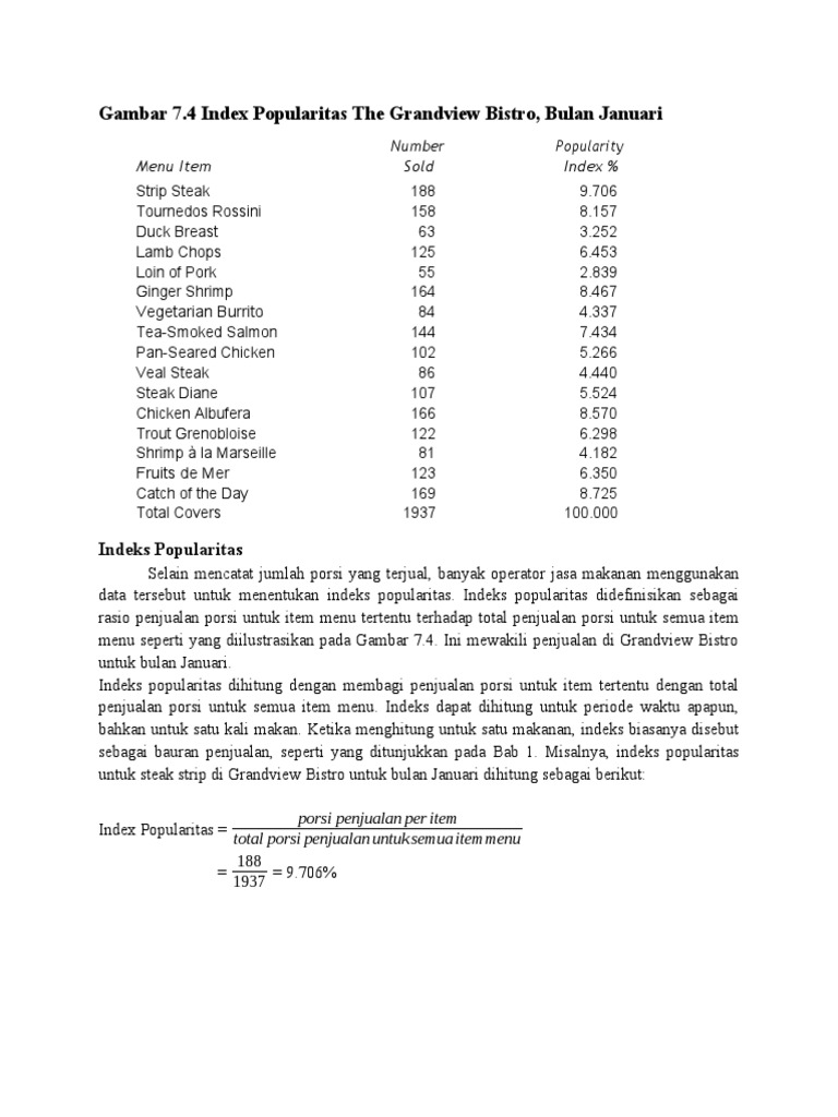 Cost Control Rumus | PDF