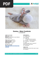 Crocheted Blanket LITTLE ONE | PDF | Crochet | Crafts