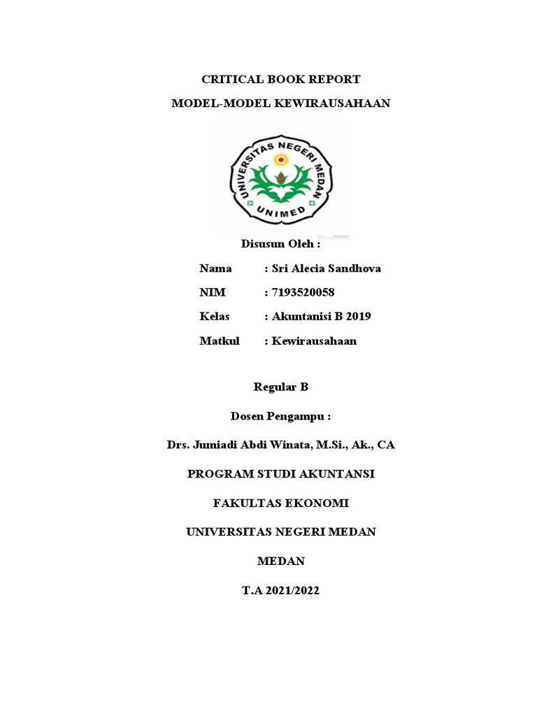 Critical Book Report | PDF