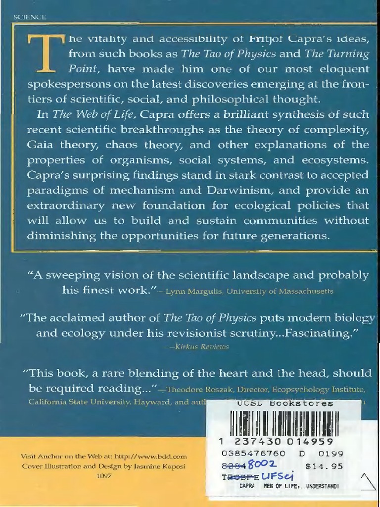 Fritjof Capra The Web of Life | PDF