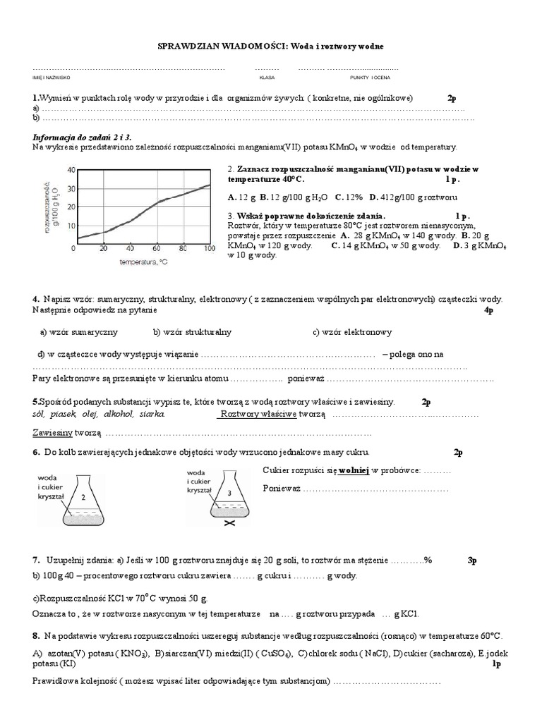 SPR KL 7 Chemia | PDF
