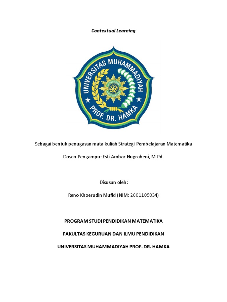 Contextual Learning | PDF