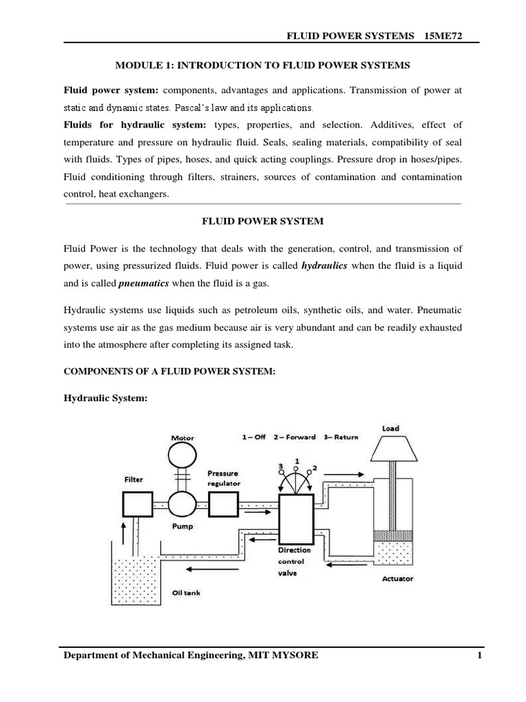 Module 2 HP | PDF | Filtration | Piston