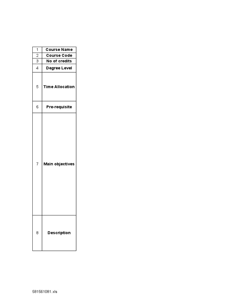 Syllabus CSD201 | PDF