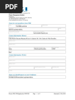 Sample PGMP Application | PDF | Zip Code | Project Management