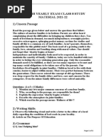 Class 4 Perimeter and Area Worksheet | PDF | Area | Rectangle