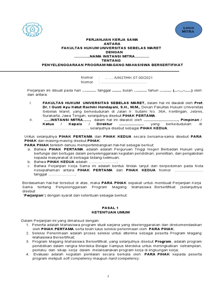 Template Pks 02072021 | PDF