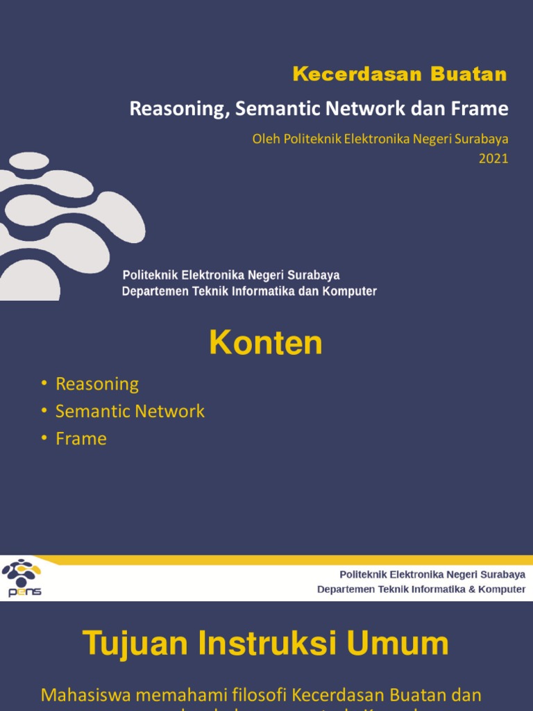 Minggu3 - Semantic Network Dan Frame | PDF