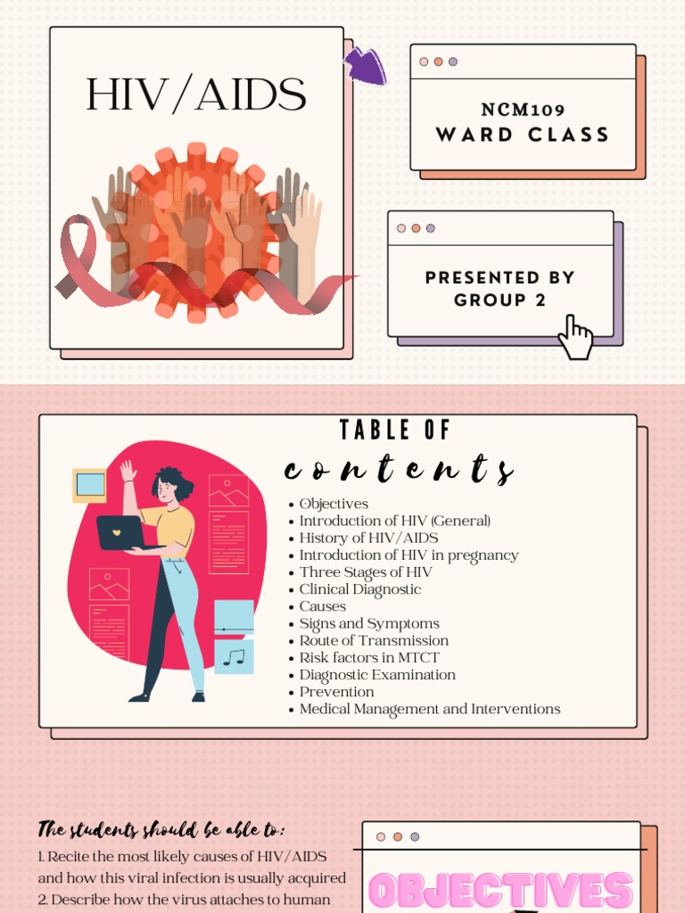 HIV-AIDS Ward Class | PDF | Hiv/Aids | Management Of Hiv/Aids