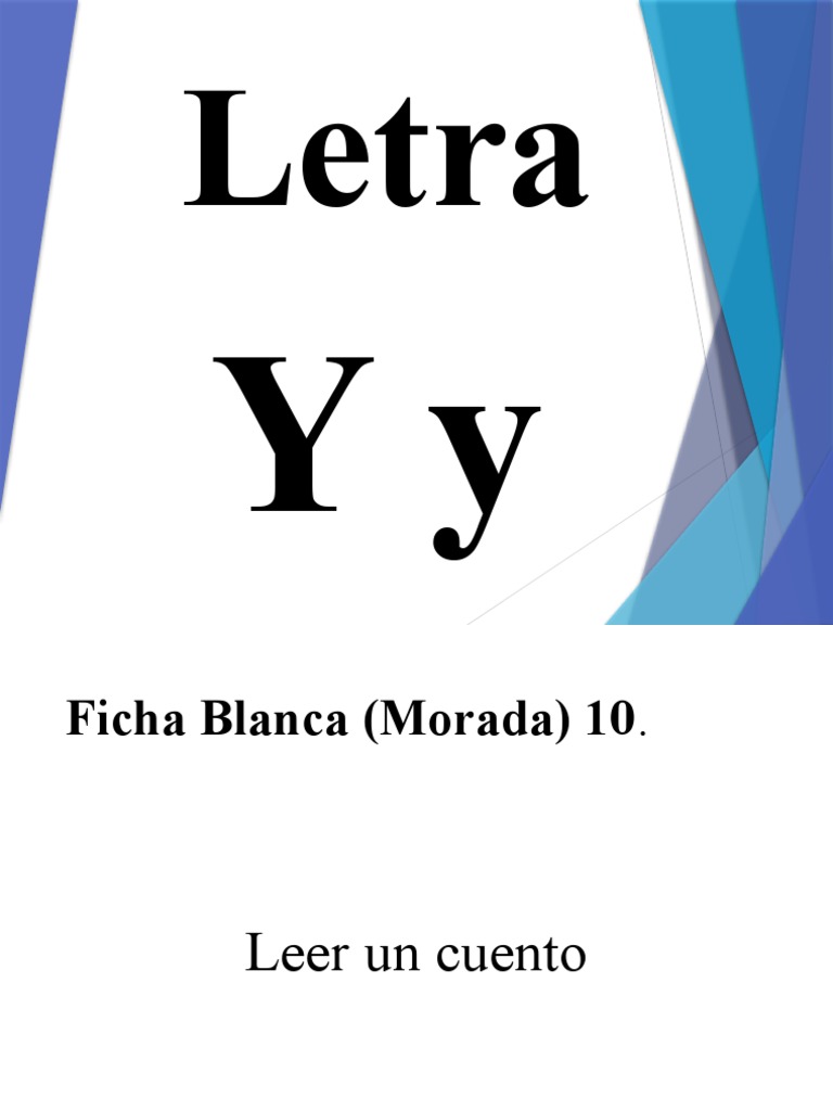 25 Letra Y, y | PDF