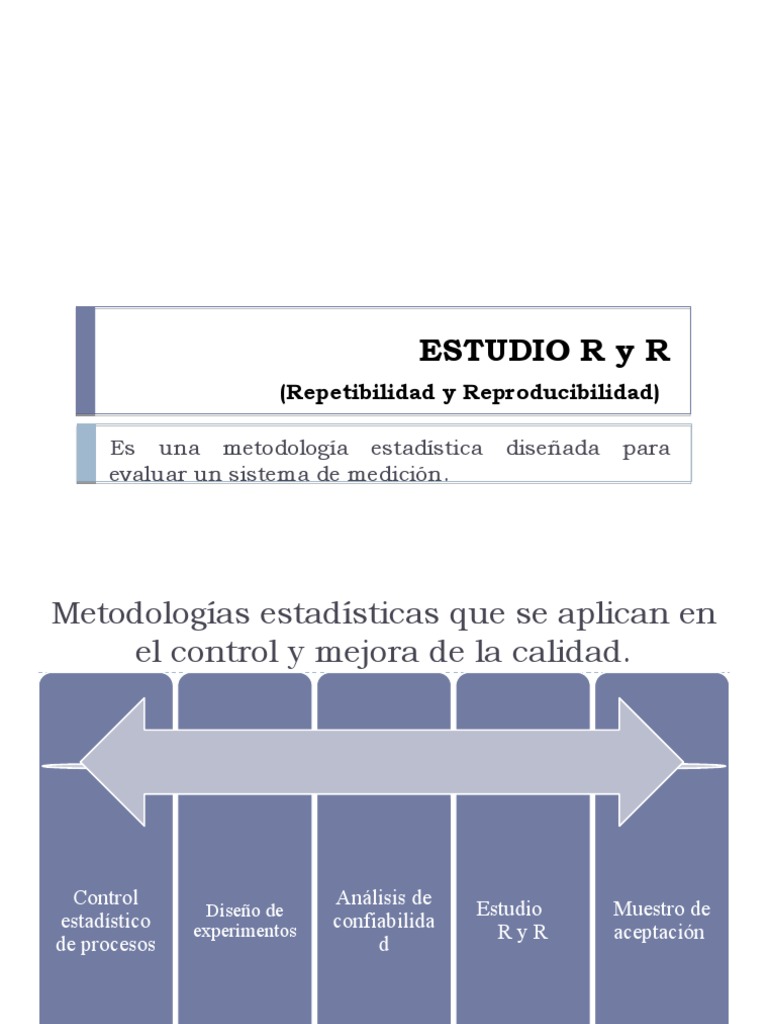 ESTUDIO RyR | PDF | Diferencia | Estadísticas