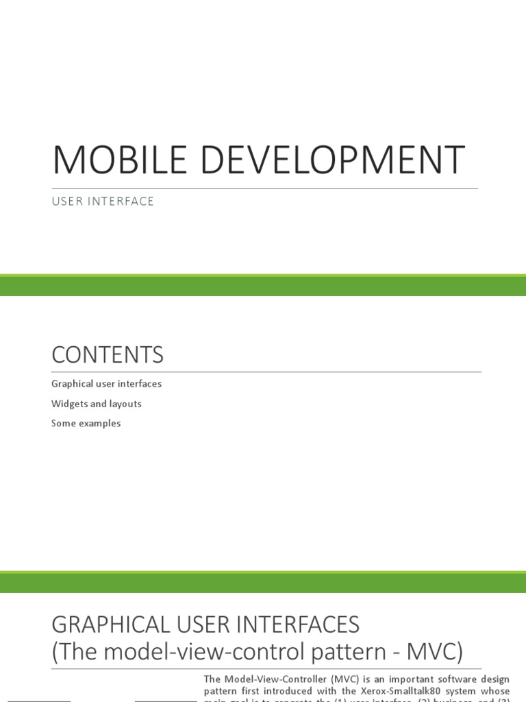 Chapter04 User Interface Publish | PDF | Graphical User Interfaces | Button (Computing)