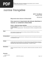 DTU 55.2 Revetements Muraux en Pierre | PDF | Acier inoxydable | Mur