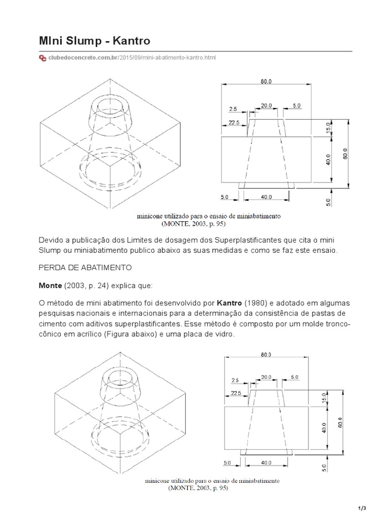 MIni Slump - Kantro | PDF