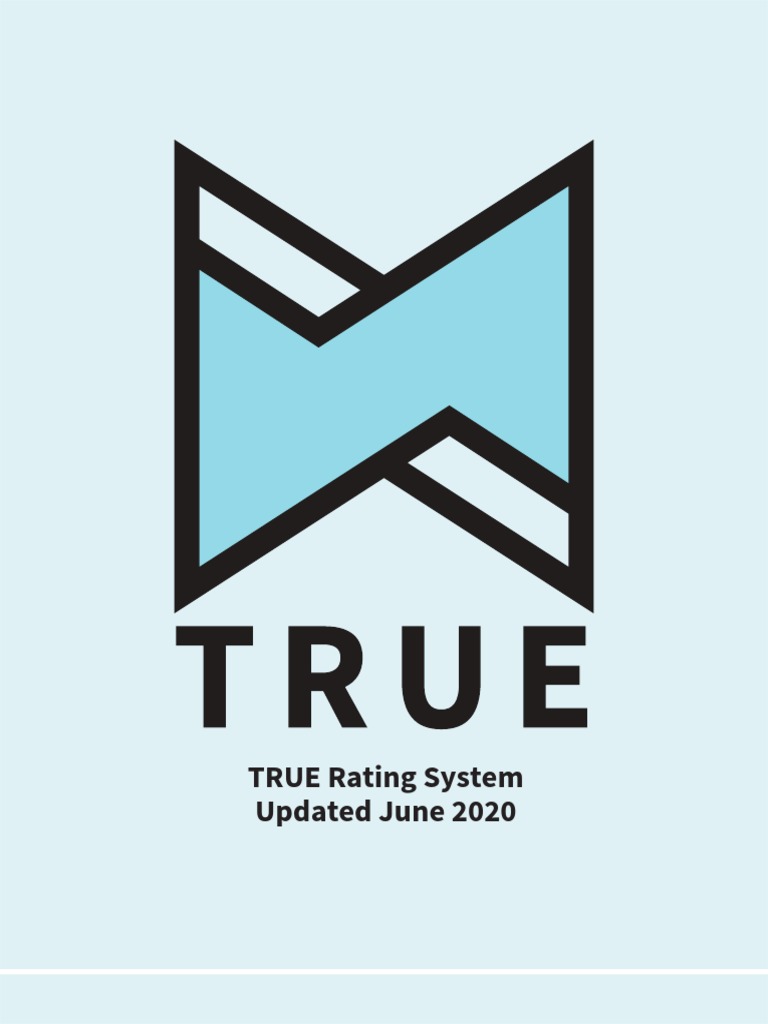 TRUE Rating System Guide | Download Free PDF | Reuse | Recycling