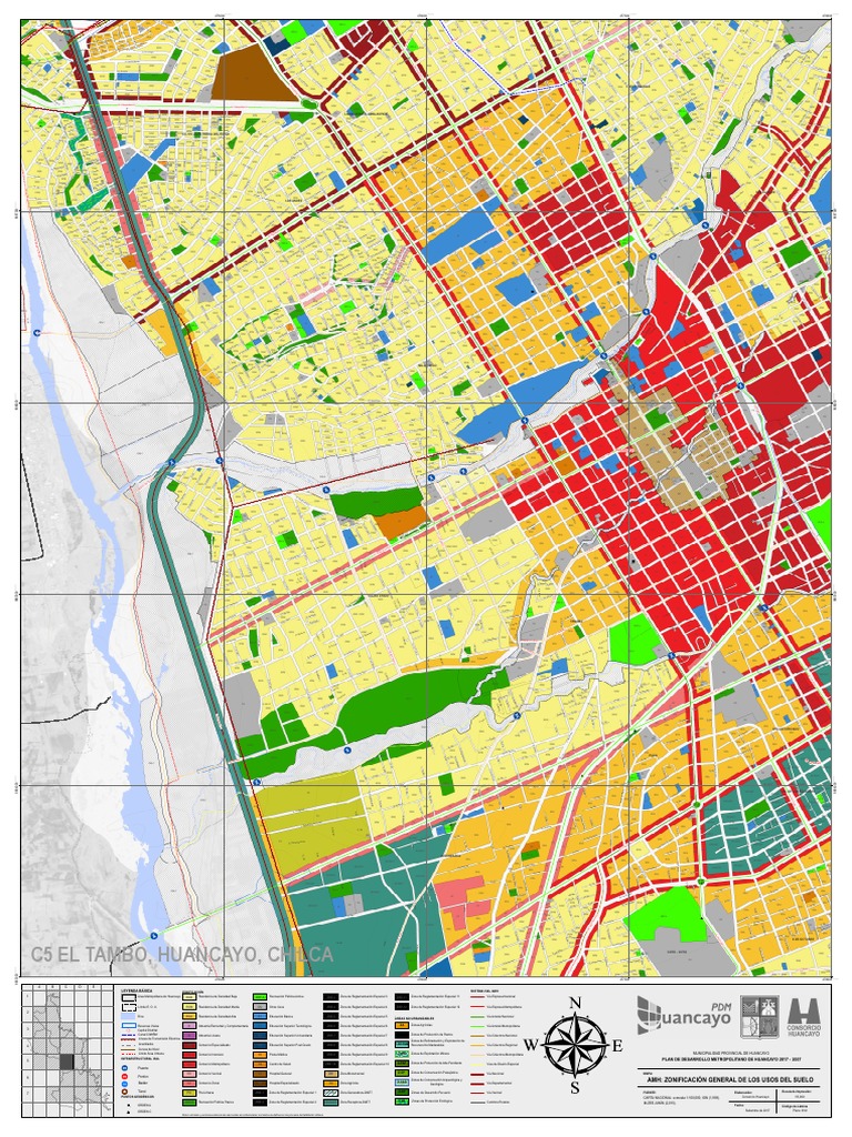 Plano 031M - Zonificación General de Los Usos Del Suelo | PDF